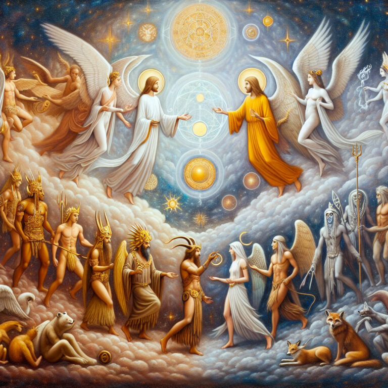 Angels vs Pagan Gods - Comparing Ancient Mythological Deities - Paganeo