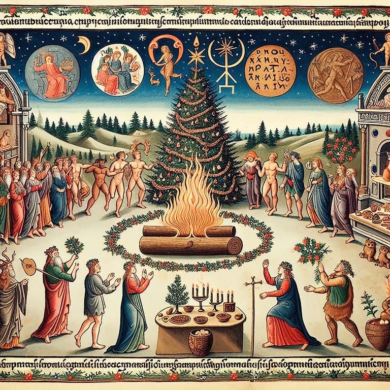 "Discover the Pagan Origins of Christmas" - Paganeo