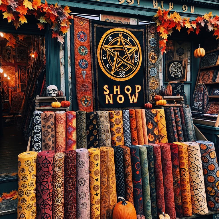 Pagan Symbols on Fabrics - Shop Now - Paganeo