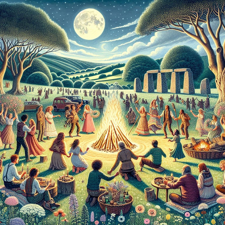 UK Pagan Festivals - Celebrate Nature and Connect with the Divine - Paganeo