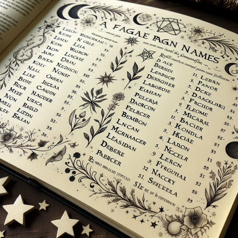 "Unique Female Pagan Names - Explore Your Magical Options" - Paganeo